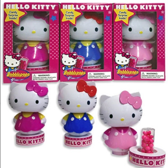 Hello Kitty | Toys | Sanrio Hello Kitty Blue Dress Bobblepops ...